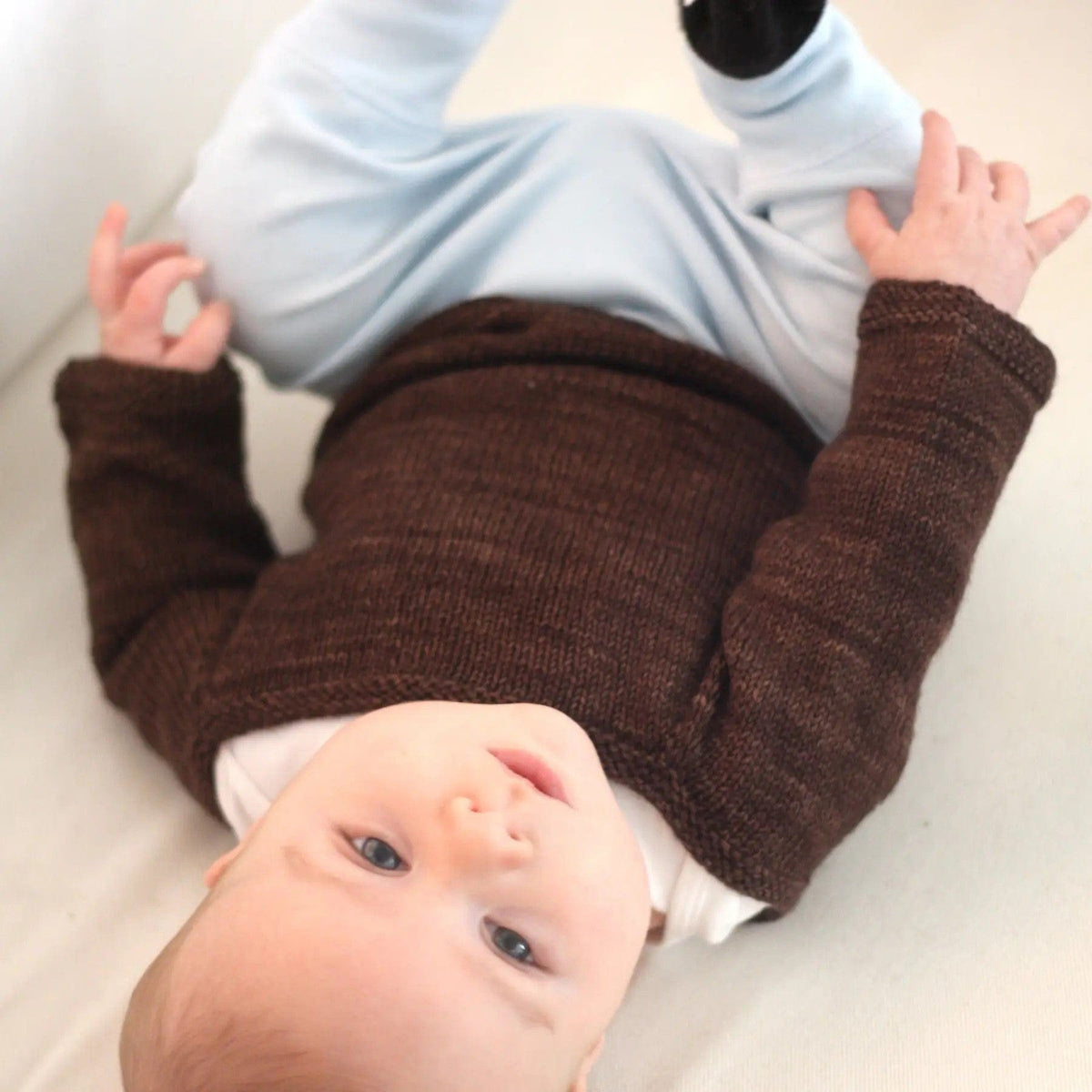 Sock Yarn Sweater Knitting Pattern – Ewe-nique Knits