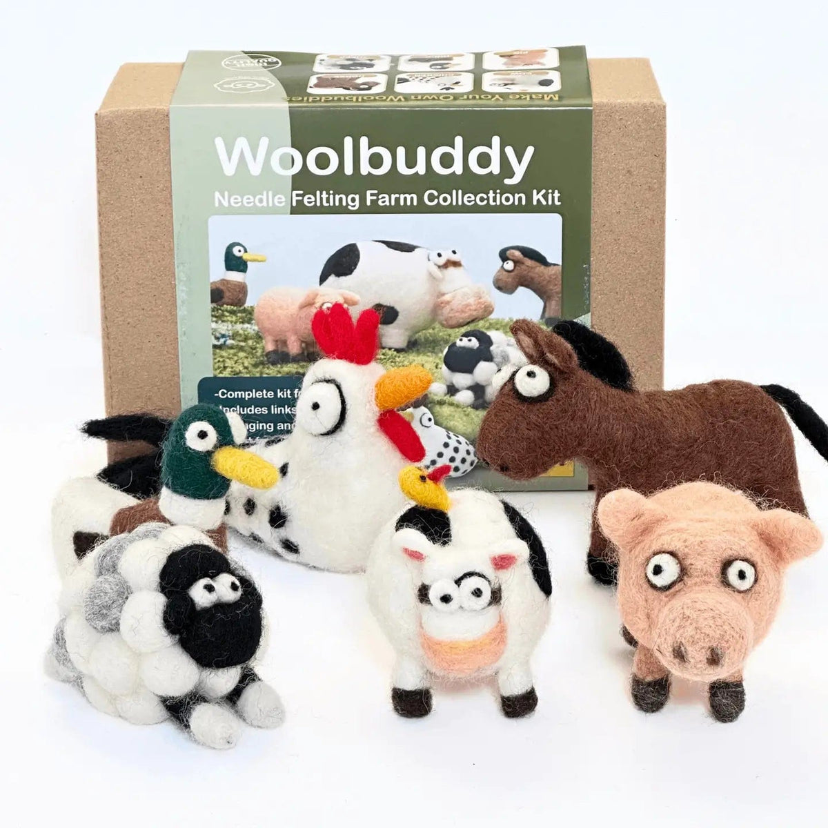 Woolbuddy Farm Adventure Needle Felting Kit – Ewe-nique Knits